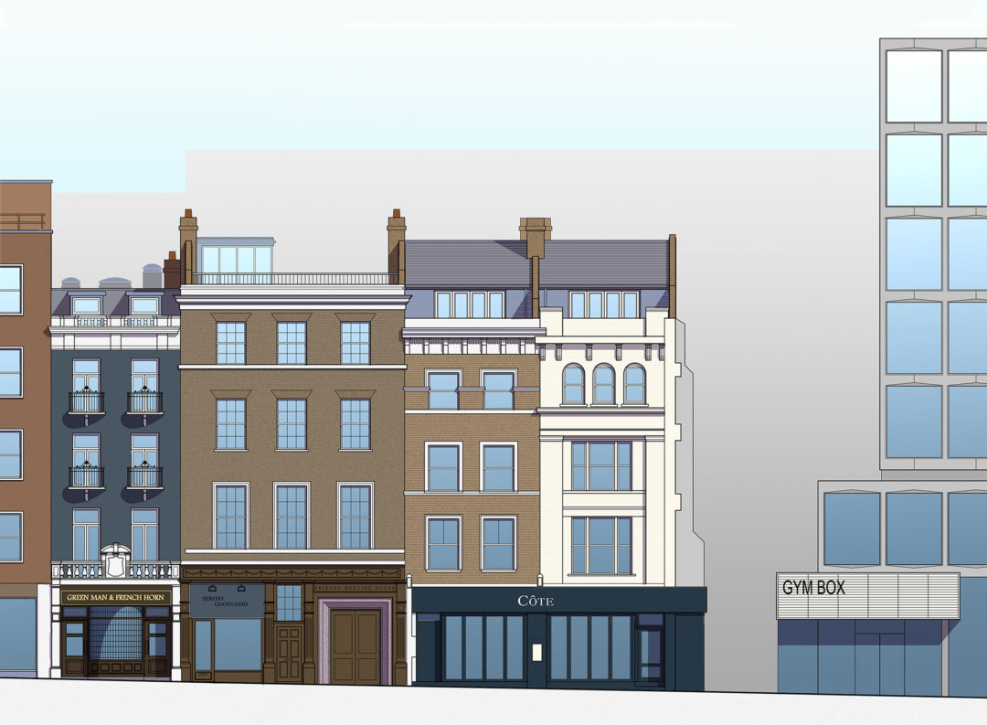 St Martins Lane in for Planning - E2 Architecture